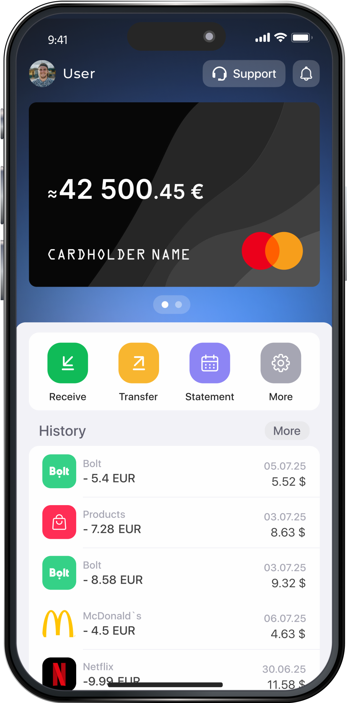 Платіжна картка Quicko Digital